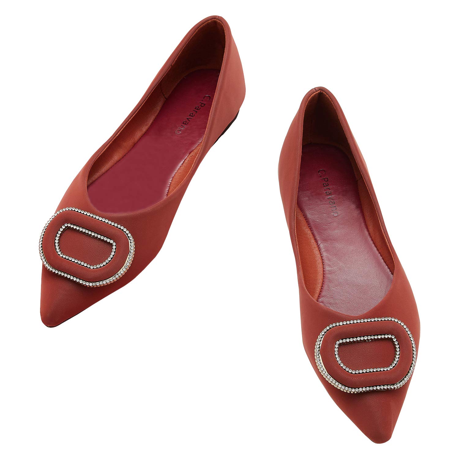 C.Paravano Women's Flats I Pointed Toe Flats for Women I Flats Shoes ...
