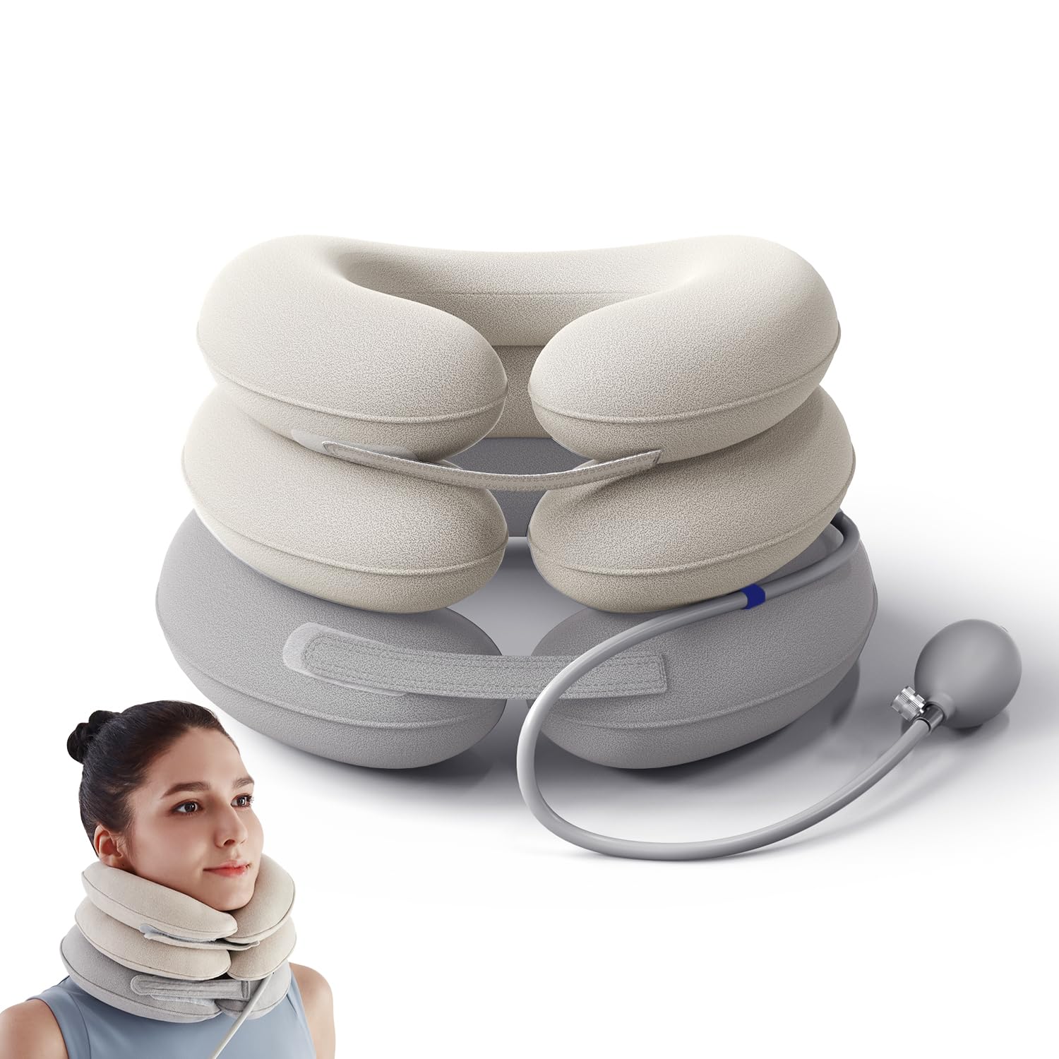 Moenmedic Neck Stretcher for Neck Pain Relief, Cervical Traction Device ...