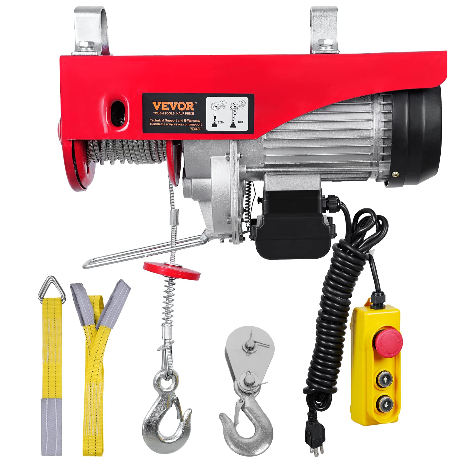 Mua VEVOR Electric Hoist, 440LBS Attic Hoist, Ladder Hoist, 110V ...