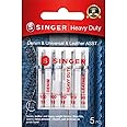 Amazon.com: SINGER 04801 Universal Heavy Duty Sewing Machine Needles, 5 ...