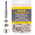 Amazon.com: General Tools 1265 Snap Fastener Kit with 6 Fasteners ...