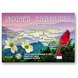 Amazon.com : NORTH CAROLINA TRAVEL POSTER postcard set of 20 identical ...