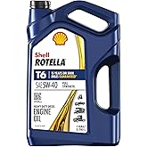 Amazon.com: Rotella 550046216 Shell T6 Full Synthetic Heavy Duty Engine ...