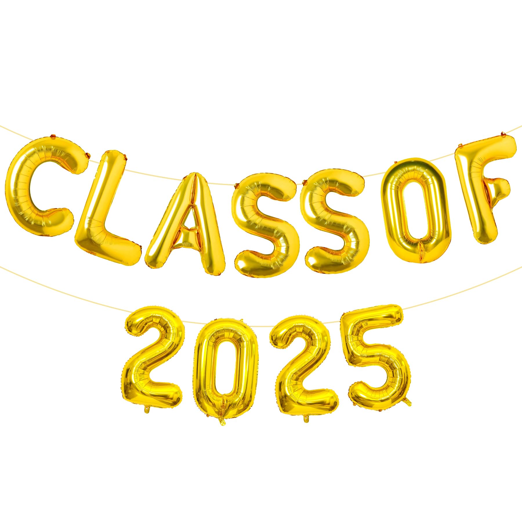 Tellpet Class of 2025 Balloons Banner for Graduation Party Decorations ...