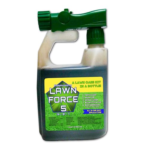 Nature’s Lawn & Garden Phosphorus Free Fertilizer Lawn Force 5 Natural ...