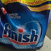 Detergente em Pó Para Lava Louças Finish Advanced, 2,5kg: Amazon.com.br ...