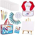 Amazon.com: Kid's Acrylic Paint Set - Premium Art Kit for Boys & Girls ...