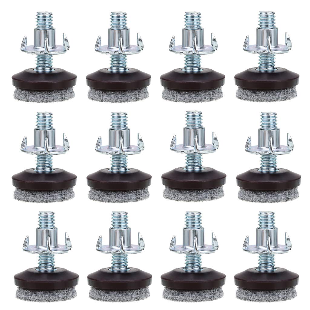 OwnMy High Density Felt Glide Pads Adjustable Furniture Levelers Chair ...