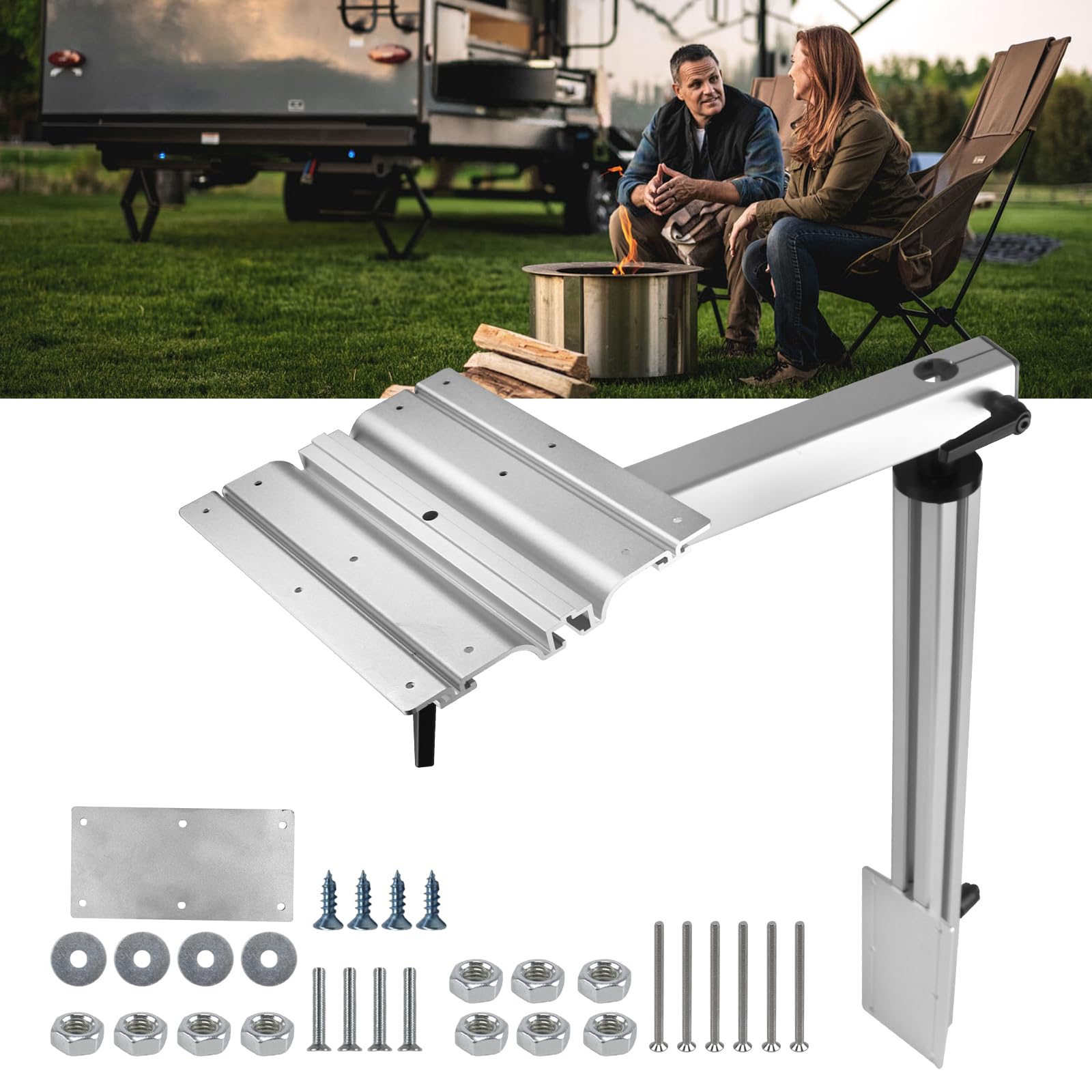 RULLINE Aluminum Alloy Detachable Table Legs - RV Accessories, 360 ...