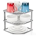 Amazon.com: Nicunom Kitchen Corner Shelf Rack, 3-Tier Cabinet Corner ...