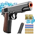 Amazon.com: Soft Bullet Toy Foam Blasters Gun with Soft Bullet Shell ...