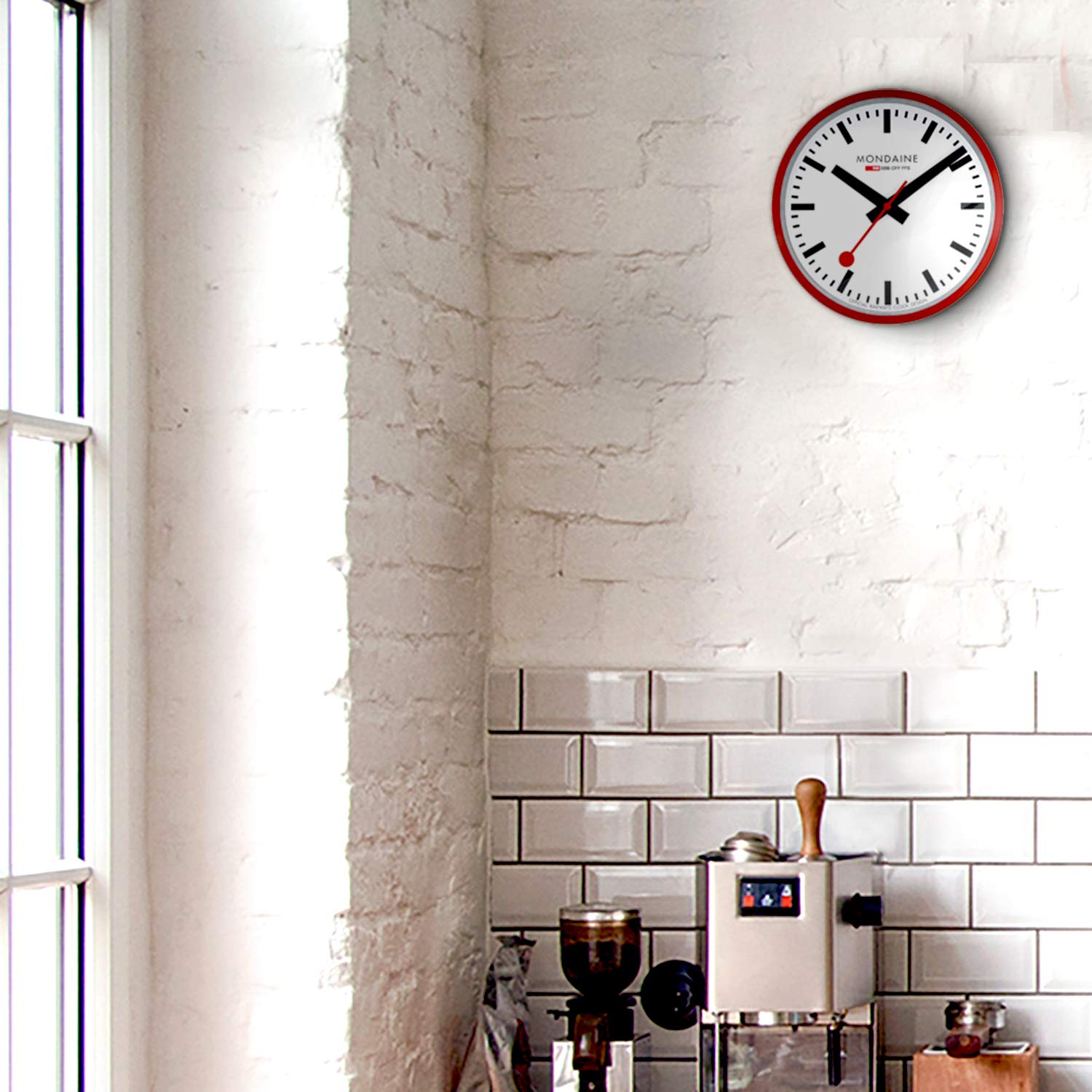 Mua Mondaine - Wall Clock A990.Clock.11SBC 25cm - Official Swiss ...