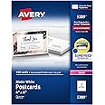 Amazon.com : Avery Printable Postcards with Sure Feed Technology, 4" x ...