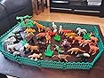 Amazon.com: Animals Figure,54 Piece Mini Jungle Animals Toys Set ...