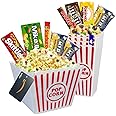 Amazon.com : Movie Night Popcorn and Candy Gift Basket with 1 Movie ...