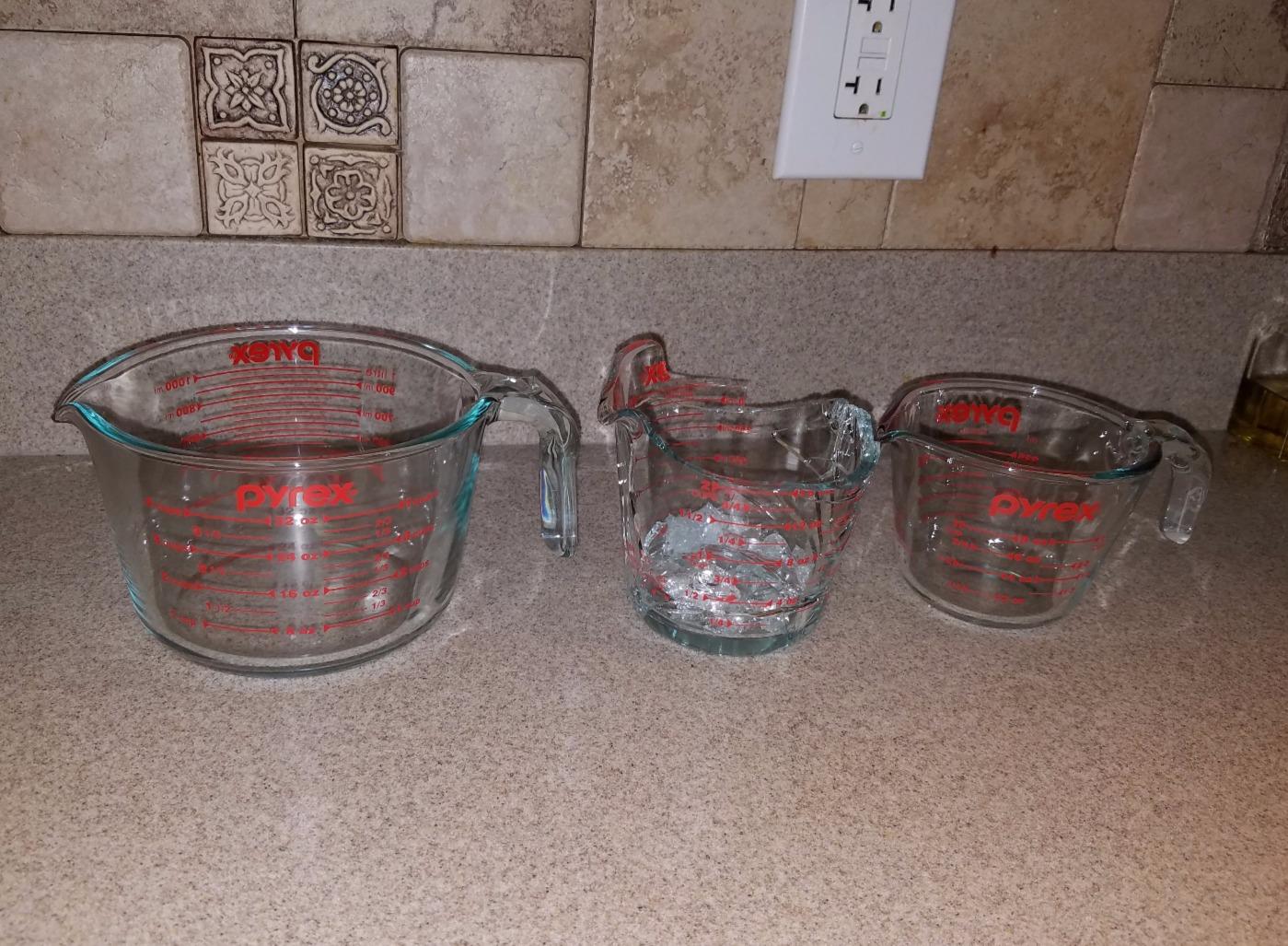 Pyrex Glass Measuring Cup Set 3-Piece at Darren Pennington blog