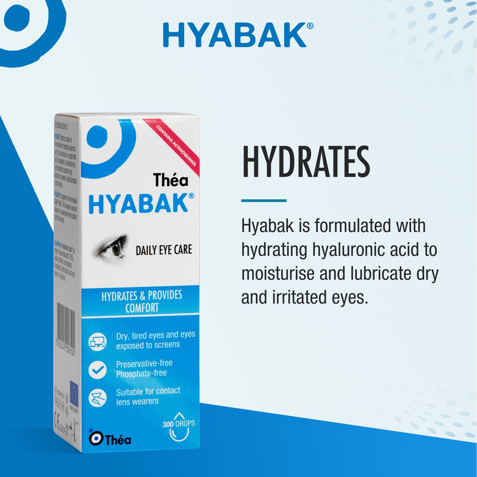 Mua Hyabak Eye Drops - to provide comfort and relief for Dry Eye | For ...