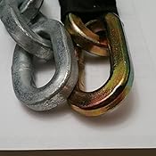 Amazon.com: ABUS 12KS 6' Maximum Security Square Chain and Sleeve - 1/2 ...