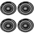 Amazon.com: uxcell 4Pcs Round Internal Magnet Speaker Loudspeaker 8 Ohm 2W 23mm Dia Steel Shell ...