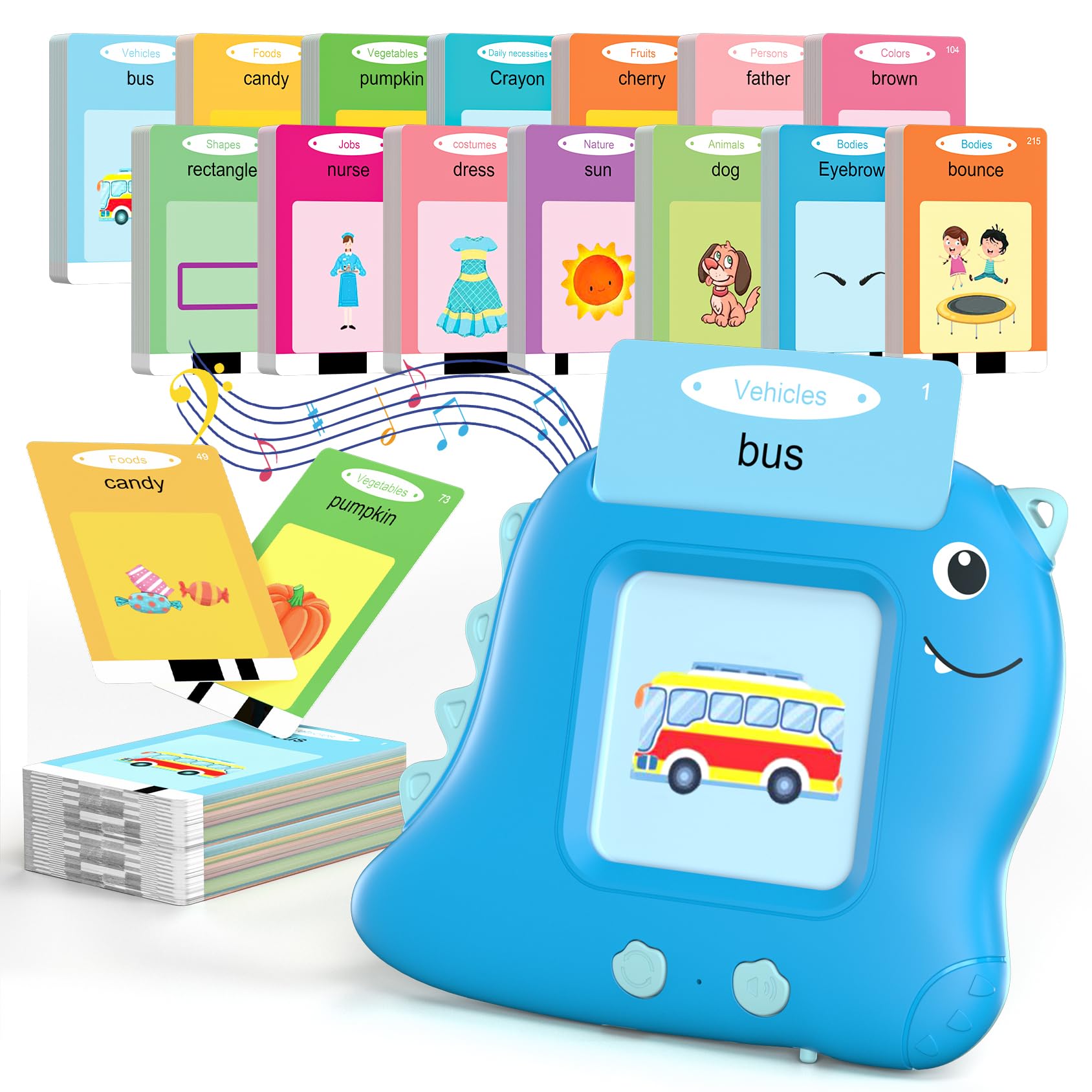 Mua Toddler Kids Talking Flash Cards with 224 Sight Words, Speech ...