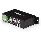 Amazon.com: StarTech.com 4-Port USB 3.0 Hub - Metal Industrial USB-A ...