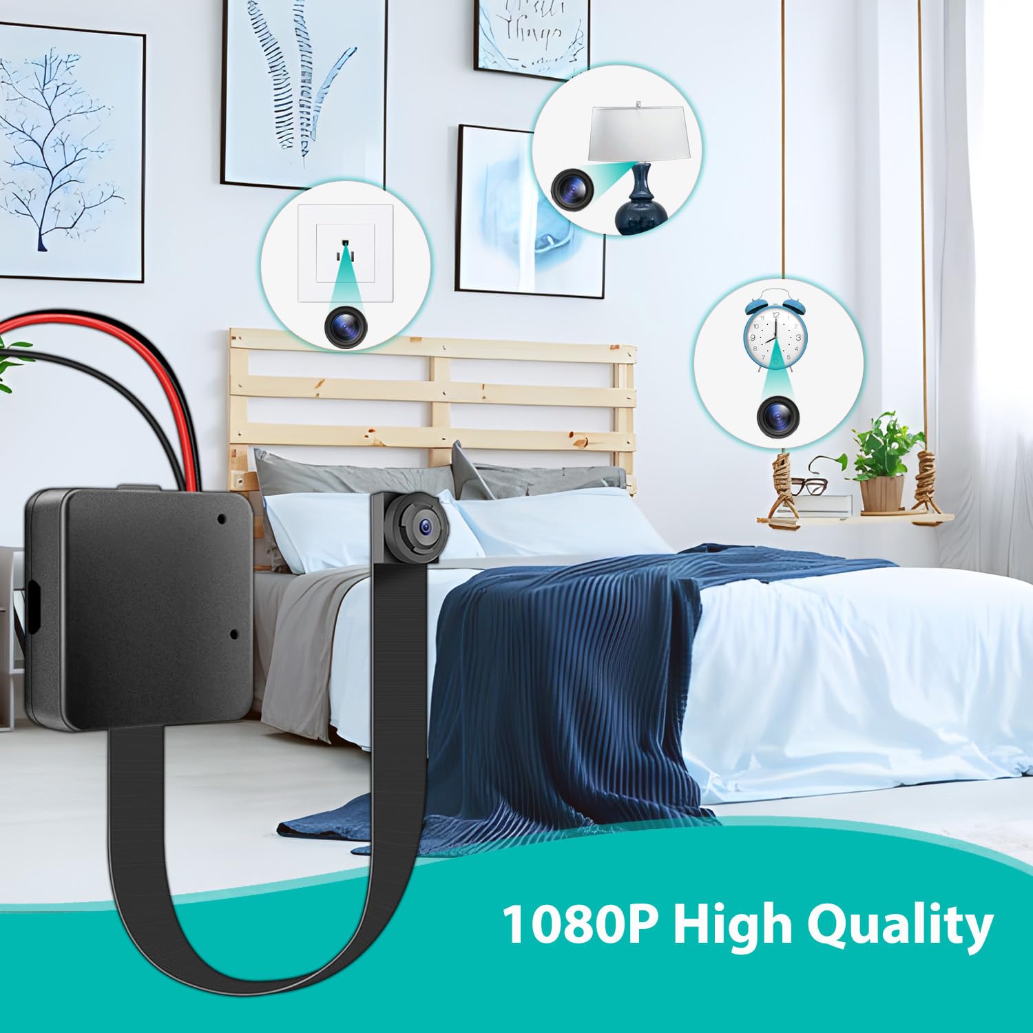 Mua Hidden Camera 1080P HD Wireless Hidden Camera with Remote View, 20 ...