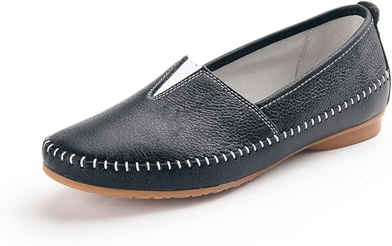 Peter Hahn Damen - Slipper aus Rindsnappaleder, blau, Damen-Schuhe, Art ...