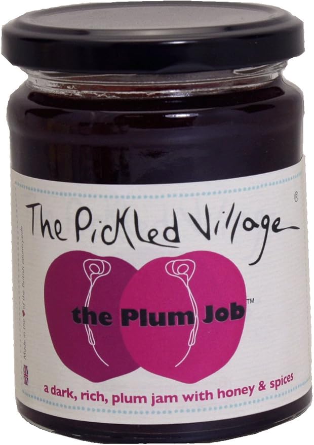 The Pickled Village The Plum Job Jam 340 g (Pack of 6): Amazon.co.uk ...
