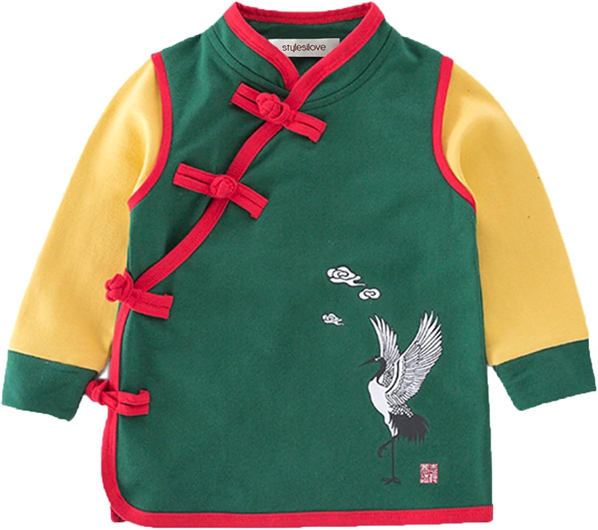 stylesilove Young Kids Baby Boys Traditional Chinese Inspired Long ...