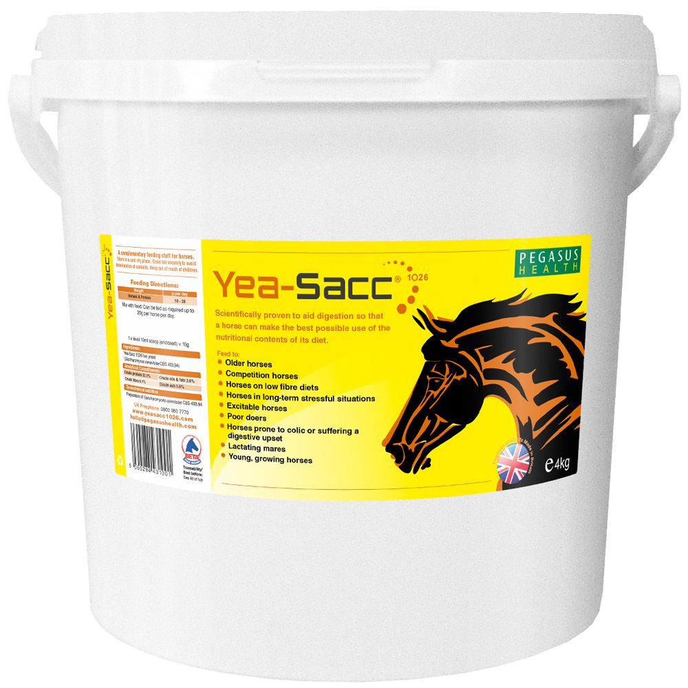Pegasus Health Yea-Sacc 1026 4 kg: Amazon.co.uk: Pet Supplies