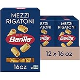 Amazon.com : Barilla Rigatoni Pasta, 16 oz. Box (Pack of 12) - Non-GMO ...