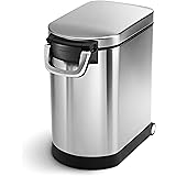 Amazon.com: simplehuman 30 Liter, 32 lb / 14.5 kg Large Pet Food ...