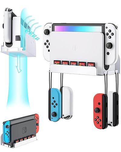 ZAONOOL Wall Mount for Nintendo Switch and Switch OLED, Metal Wall ...
