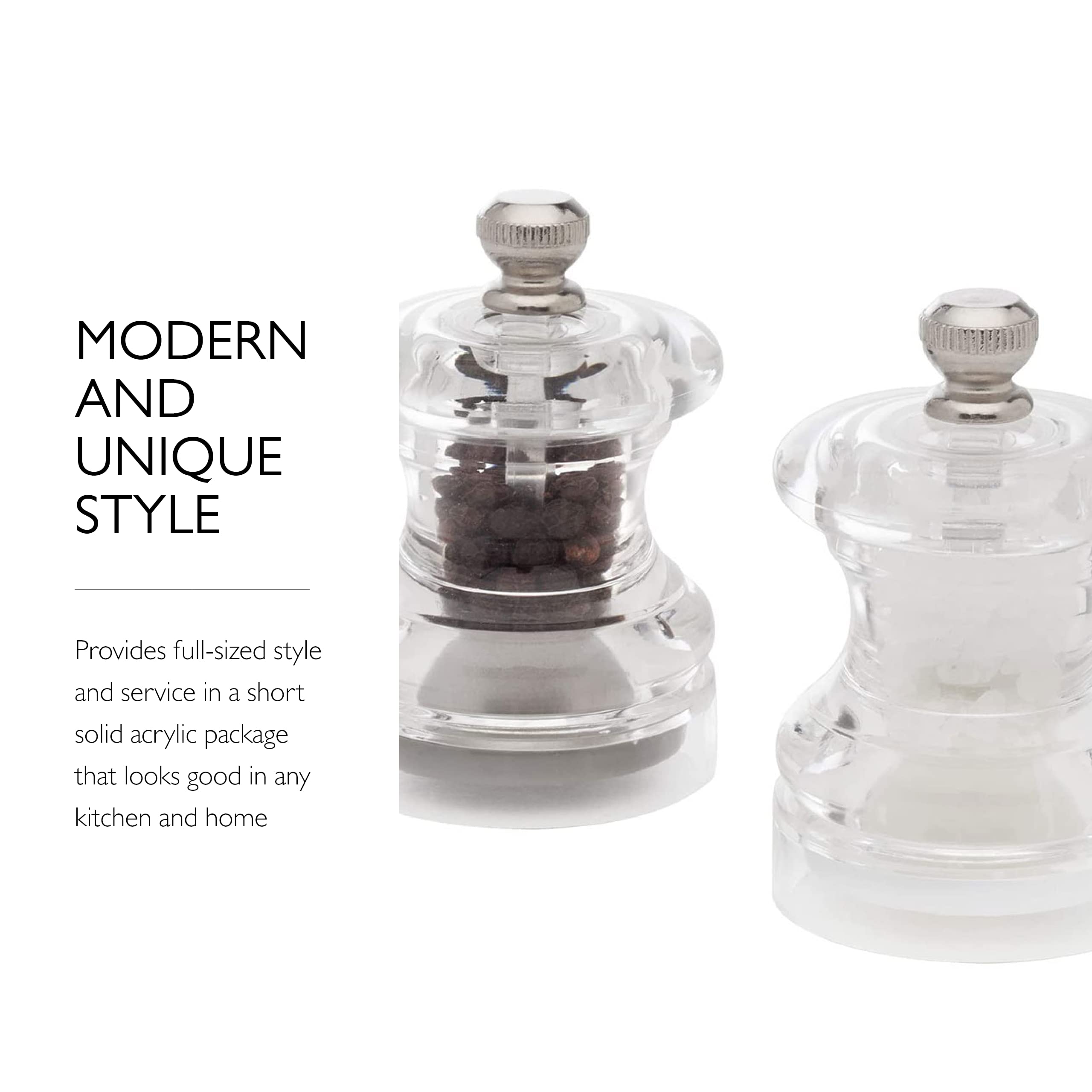 Mua Cole & Mason Button Mini Salt & Pepper Mill Gift Set - Mini Travel ...