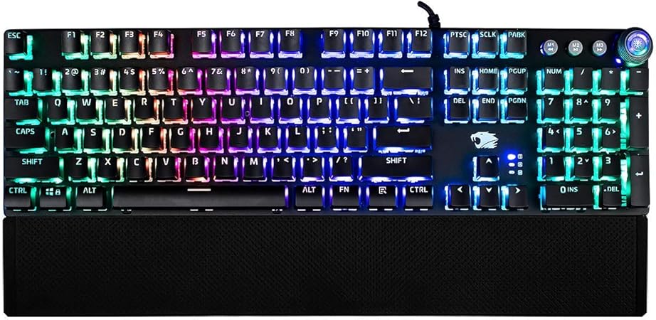 iBUYPOWER MEK 3 LT Teclado mecánico para Juegos con interruptores Azul ...