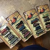 Amazon.com: CORPER TOYS Mini Train Toy Die-Cast Pull Back Steam Train ...