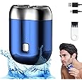 Amazon.com: New Model Mini Dual-Head Electric Shaver, Mini Portable ...