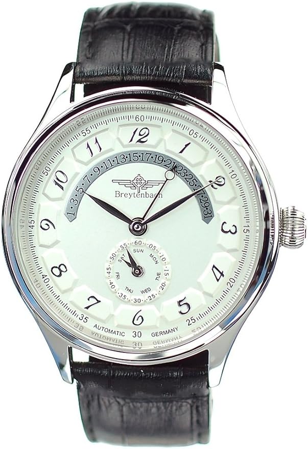 Breytenbach Men's Automatic Multifunction Watch BB55102WW-SS : Amazon ...