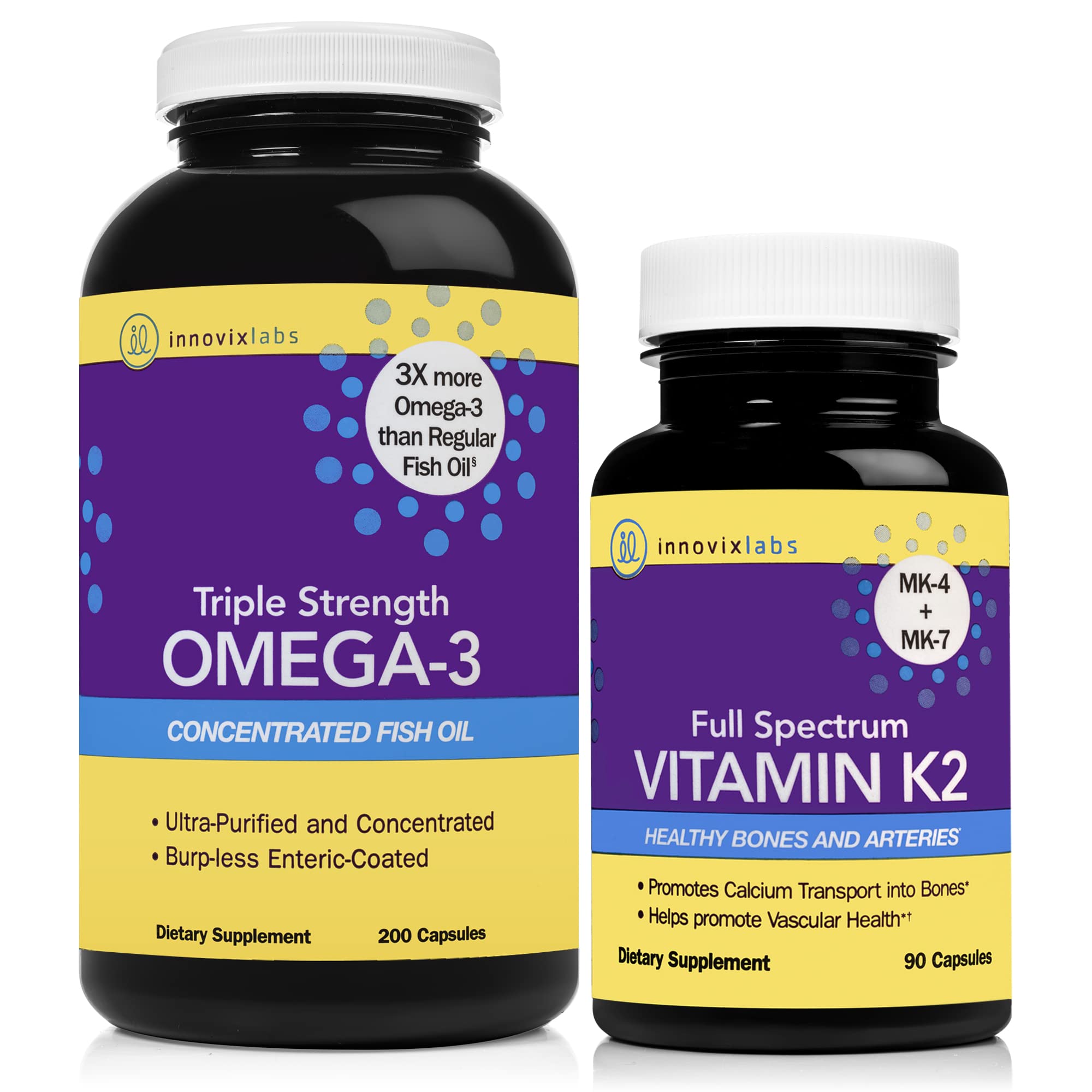 Mua InnovixLabs Vitamin K2 & Triple Omega Bundle Full Spectrum Vitamin ...