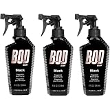 Amazon.com: BOD Man Fragrance Body Spray, Black, 8 fl oz (Pack of 2 ...