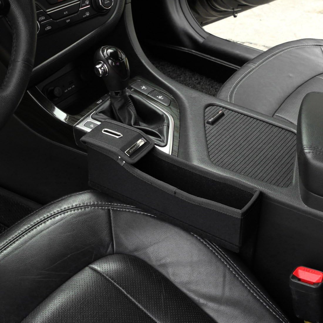 KMMOTORS Coin Side Pocket, Console Side Pocket, Car Organizer (Driver's ...