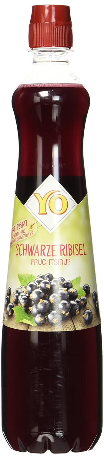 YO Sirup Schwarze Johannisbeere/Ribisel, 6er Pack (6x 700 ml): Amazon ...
