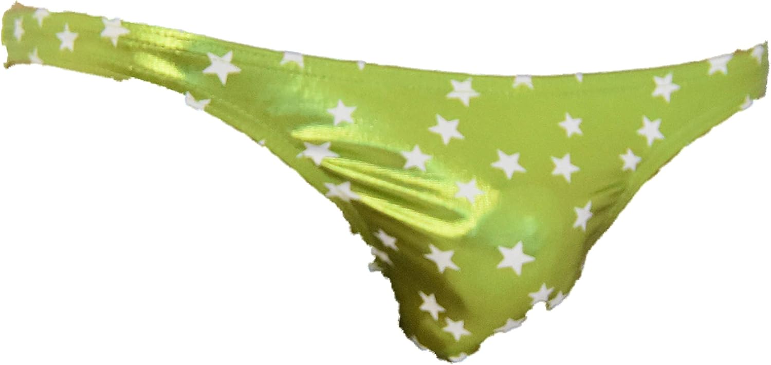 Micro String Show String glänzend Sternchen Size:XL: Amazon.de: Bekleidung