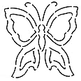 Amazon.com: Butterfly Quilting Stencil