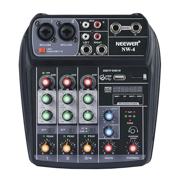 GuatemalaDigital.com - Producto: Neewer Pro Audio Stereo 4 Channel ...