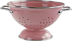 Amazon.com: Calypso Basics, 1 Quart powder coated Colander, Pink: Pink ...