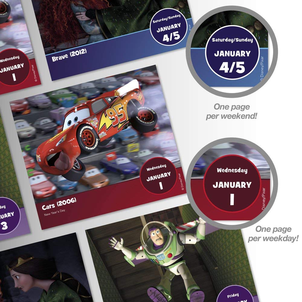 2020 Disney Pixar Year-in-A-Box Calendar (LMB2570020) | Pricepulse
