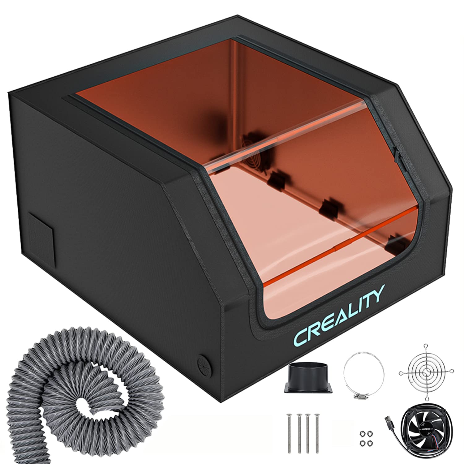 Creality Laser Engraver Enclosure, Fireproof and Dustproof Protective ...