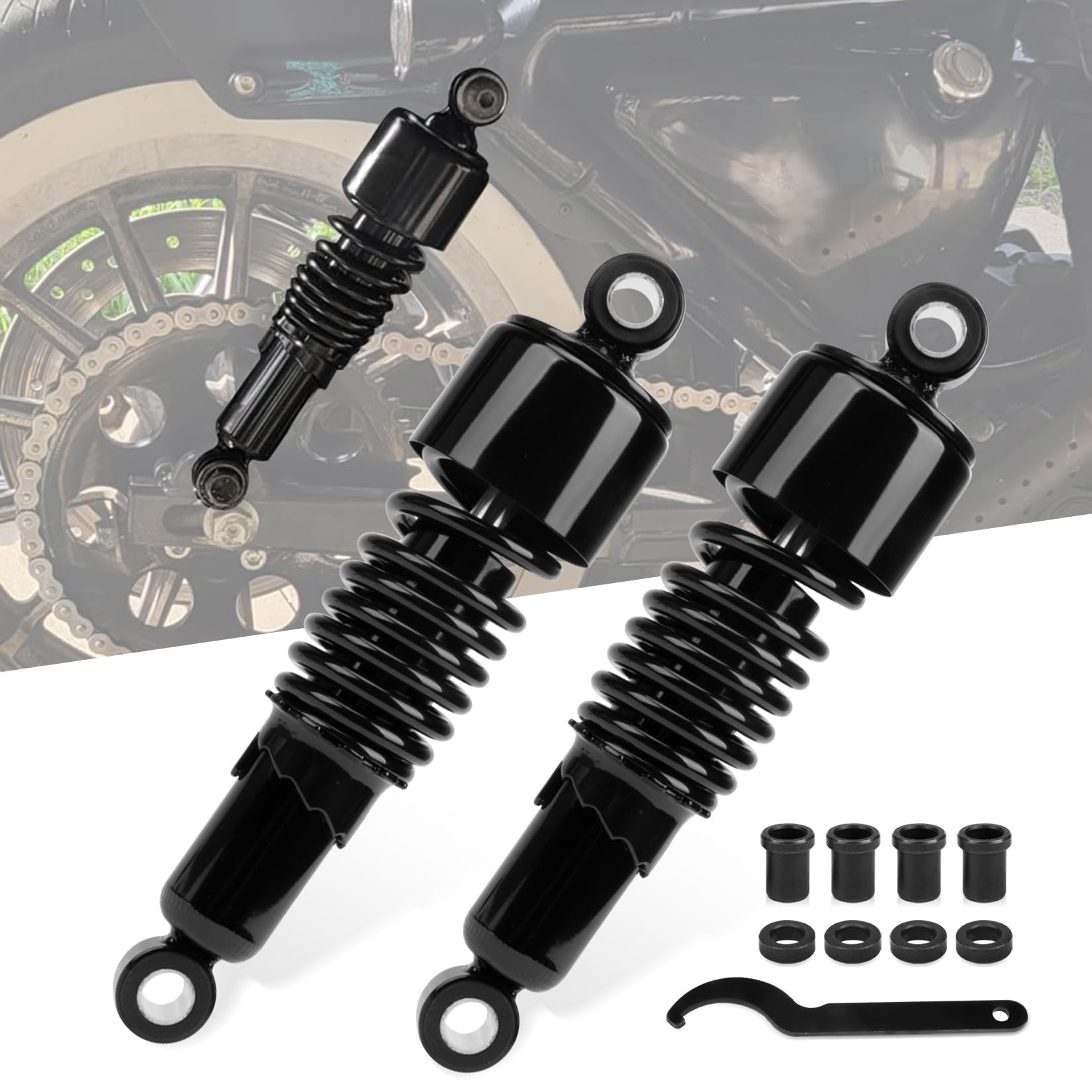 PSLER Rear Shock Absorber Rear Suspension Kit Rear Shocks Lowering Kit ...
