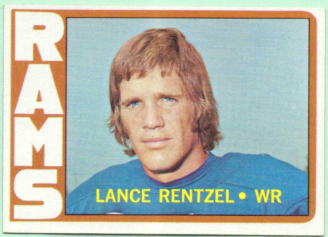 Lance Rentzel 1972 Topps #81 - Los Angeles Rams at Amazon's Sports ...
